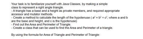 Solved Your Task Is To Familiarize Yourself With Java