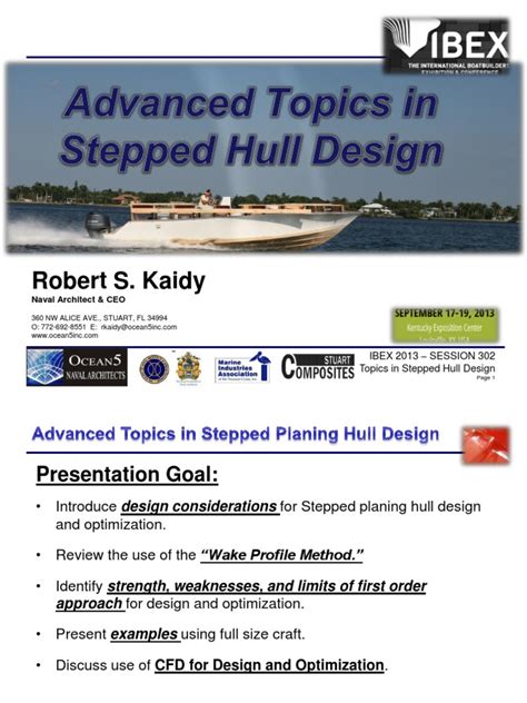 Advanced Stepped Hull Design Insights Pdf Navier Stokes Equations
