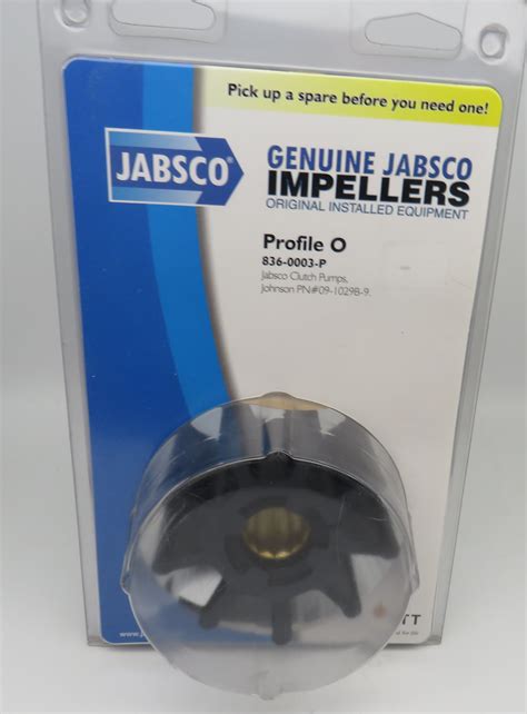 836 0003 P Jabsco Impeller Kit 836 0003 P Profile O 332025 This Part