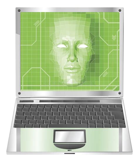 Futuristic Screen Or Sign Border Frame Stock Vector Illustration Of