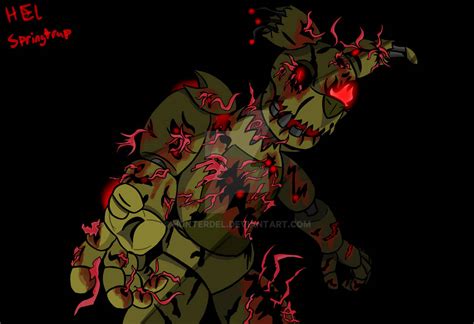 Springtrap Fnaf By Hunterdel On Deviantart