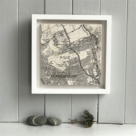 Personalised Map Timber Artwork By Northern Logic