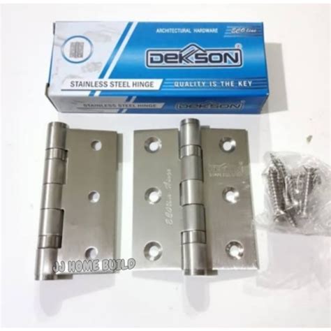 Jual Engsel Dekson 3x2 5x2mmx2bb Stainless Ecoline Engsel Jendela 3 Inch Dekson Shopee Indonesia
