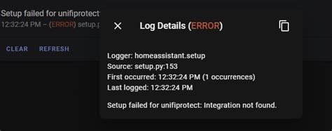 Unifi Protect Integration Missing Rhomeassistant