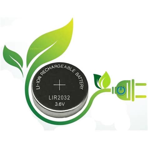 Piles Bouton Lir2032 Rechargeable Remplace Les Piles Bouton Cr2032 Par Ex Carte Mère