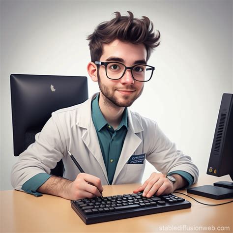 Cute Cartoon Computer Science Phd Student Stable Diffusion Online Cute Cartoon Computer Science Phd Student Stable Diffusion Online