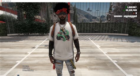 Shirt Pack For Sp Fivem Male Gta 5 Mod