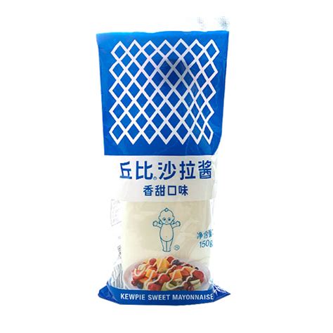 丘比香甜沙拉酱150g24西餐烘焙调味酱 三明治汉堡面包酱蔬菜水果沙拉汁