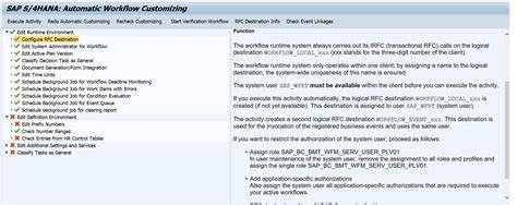 Activating Workflow In S HANA Saptechnicalguru Com
