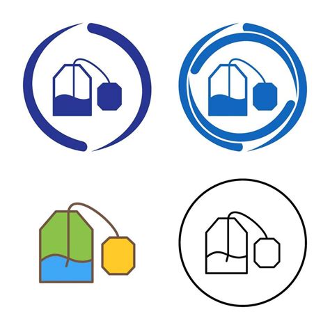 Tea Bag Vector Icon 34205978 Vector Art At Vecteezy