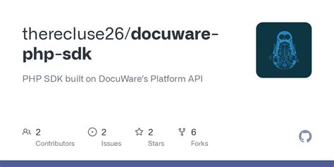 Github Therecluse26 Docuware Php Sdk Php Sdk Built On Docuwares