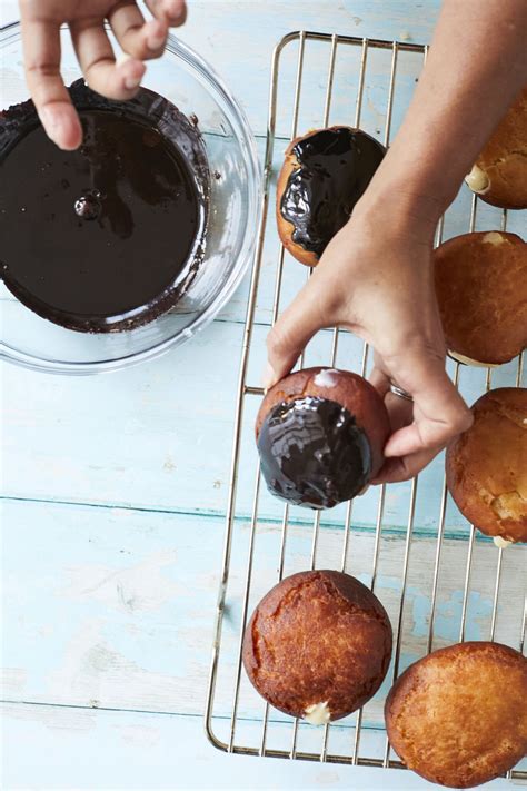 Homemade Boston Cream Donuts Recipe
