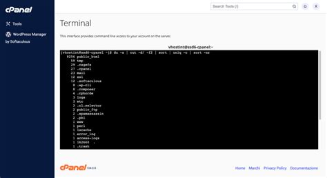 Come Calcolare Gli Inode Da Cpanel