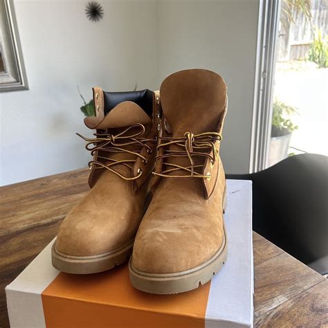 Timbs Size 11 Worn Twice Great Condition No Flaws Depop