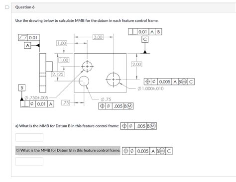 Solved Use The Drawing Below To Calculate MMB For The Datum Chegg Com