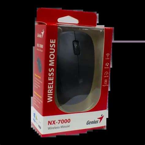 MOUSE GENIUS INALÁMBRICO NX 7000 NEGRO gamerjack