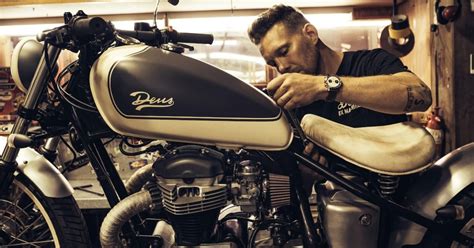 Breitling Kickstarts Watch Collab With Deus Ex Machina Bike Brand Maxim