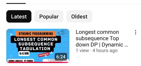 Paridhi Goel On Linkedin Dynamicprogramming Longestcommonsubsequence Codinginterviews