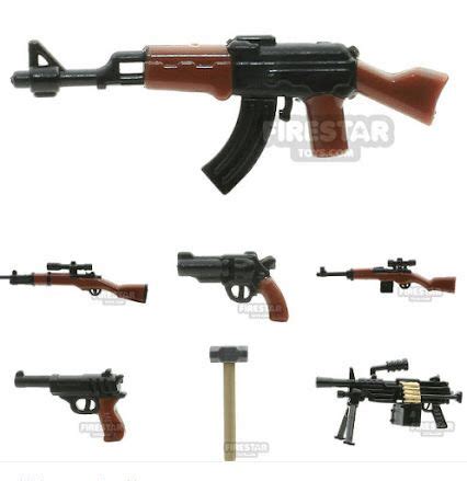 Minifigure Weapons Custom LEGO Minifigures