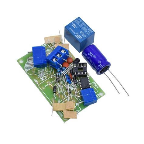 Ne555 수위 스위치 컨트롤러 키트 수위 센서 자동 펌핑 모듈 Diy 학생 전자 원리 교육 활성 구성 요소