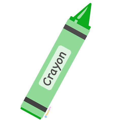 Green Crayon Clipart Free Donwload Pearly Arts