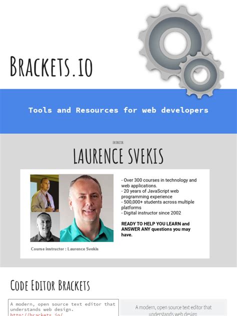 Brackets Code Editor Guide Pdf Cascading Style Sheets Html