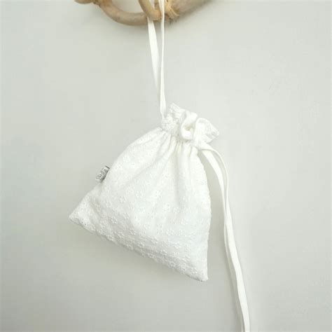 핸드메이드 레이스파우치 화장품파우치 흰색파우치 복조리파우치 복주머니파우치 에이블리