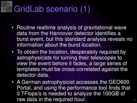 PPT GridLab Grid Application Toolkit And Testbed PowerPoint Presentation ID