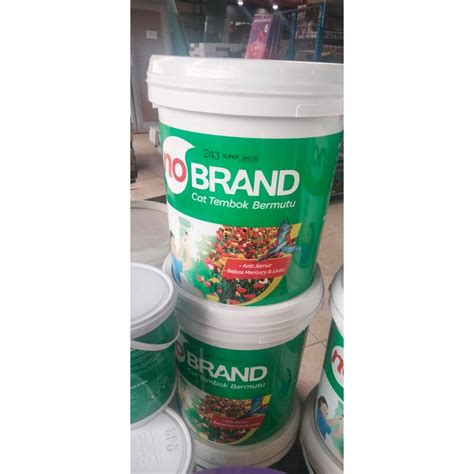 Jual CAT TEMBOK MERK NOBRAND KG Shopee Indonesia