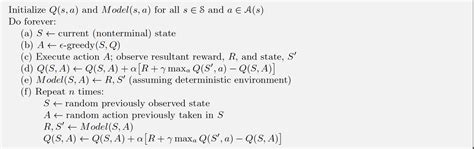markov decision process dyna q algorithm reinforcement learning
