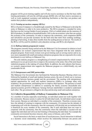 Realizing Local Independence Through Lorong Community Empowerment Efforts In Makassar City Pdf