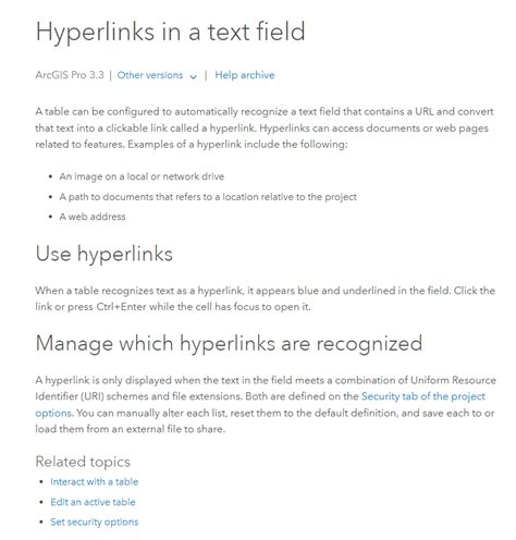 Improve Pro Documentation Esri Community