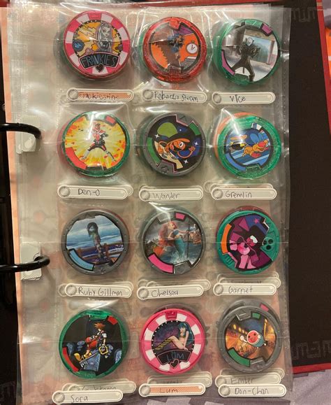 My Custom Yokai Medals In My Medallium Ryokaiwatch