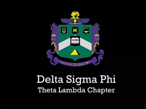 Ppt Delta Sigma Phi Theta Lambda Chapter Powerpoint Presentation
