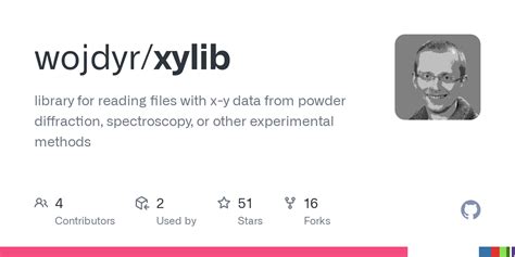 Github Wojdyr Xylib Library For Reading Files With X Y Data From Powder Diffraction
