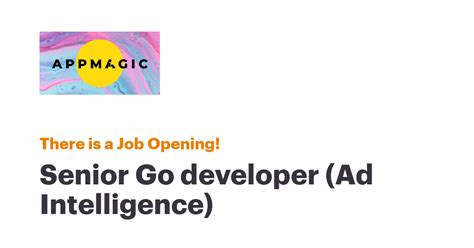 Appmagic Job Openings