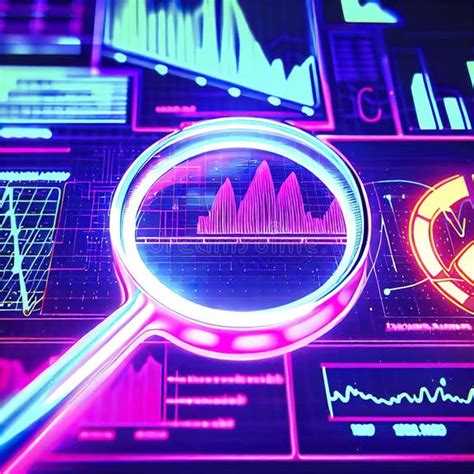 Data Analysis Search Engine Optimization Or Seo Magnifier Charts