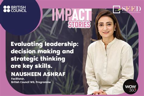 Decision Making And Thinking Are Key Skills Nausheen Ashraf
