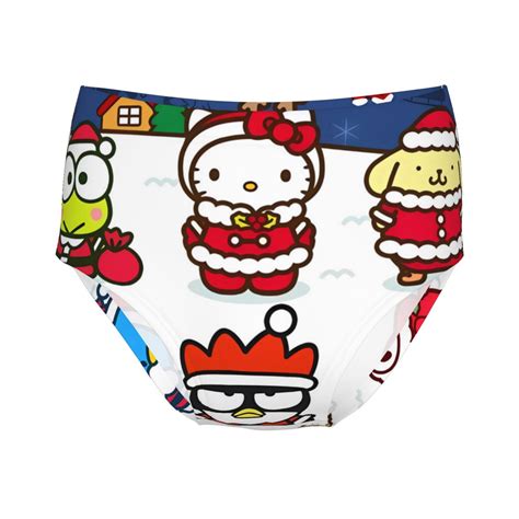 Defioc Sanrio Pattern Girls Underwearstretch Cotton Panties For Girls