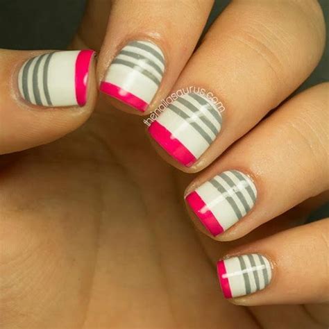 Cool Stripe Nail Designs