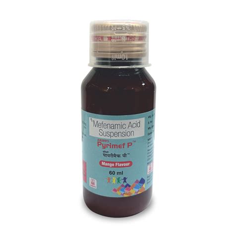 Aristo Pyrimef P 100mg Suspension 60ml Aristo Laboratories