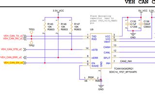 TCAN1043A Q1 Failing Mode Transition Through STB And EN PIN Interface Forum Interface TI