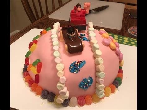 Vanellope Von Schweetz Car Cake