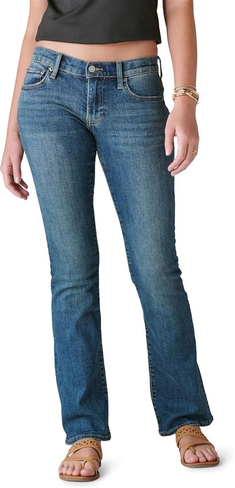 Lucky Brand Womens Mid Rise Easy Rider Bootcut Jean At Amazon Womens