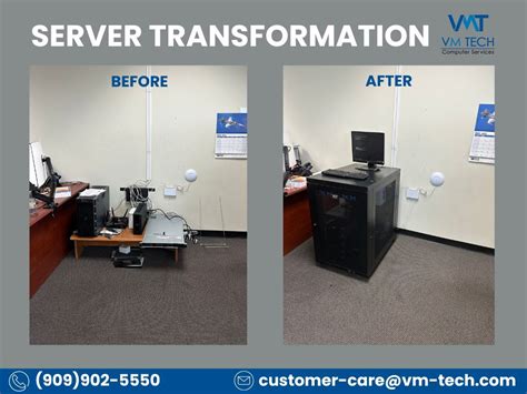 vm tech computer services msp on linkedin new office server set up