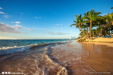 海滩摄影图 自然风景 旅游摄影 摄影图库 昵图网