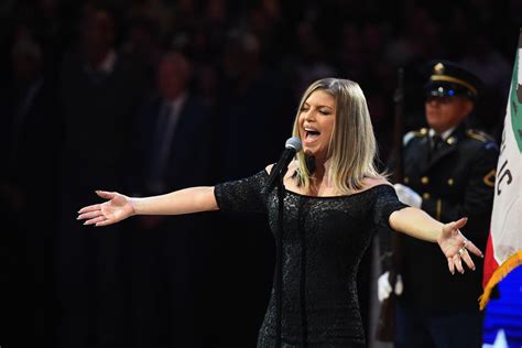 Fergie Apologizes For Unusual National Anthem Performance