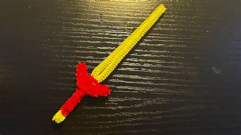 Pipecleaner Sword Tutorial Level Easy Youtube