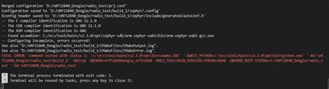 How To Adapt The Radio Test Sample To Nrf52840 Dongle Nordic Qanda