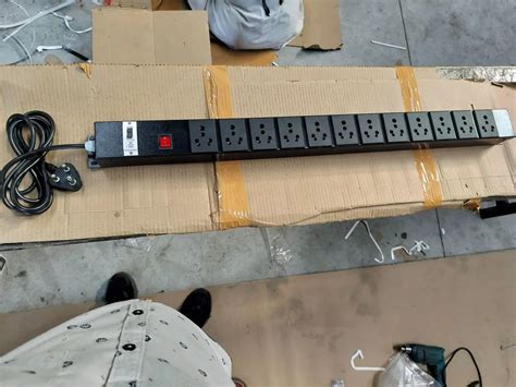 3 Pin 12 Socket Vertical Pdu 5 15a With Mcb 3 Meters At ₹ 2800 Piece In Bengaluru